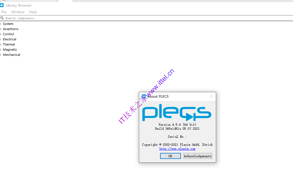 Plexim Plecs Standalone 4.5.6破解版+许可证-IT技术之家