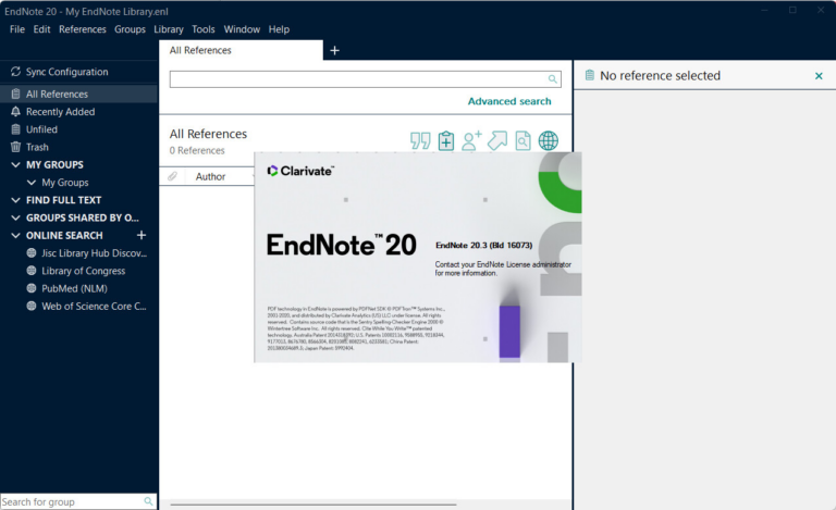 EndNote 20.4.1 破解版(附安装教程)