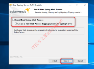 Solarwinds Kiwi Syslog Server 9.7.1 安装教程+注册机