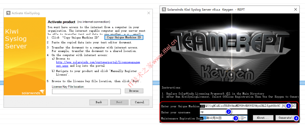 Solarwinds Kiwi Syslog Server 9.7.1 安装教程+注册机