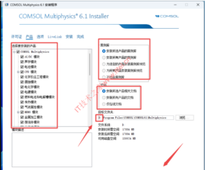 COMSOL Multiphysics 6.2 中文版许可证（Win+Linux+MAC安装包）
