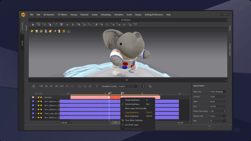 Marvelous Designer 12 Personal v7.1中文版（附带安装教程）
