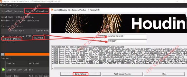 SideFX Houdini FX v19.5.493 破解版
