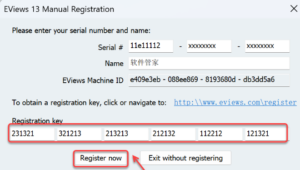 计量经济学软件 EViews 13 安装激活教程