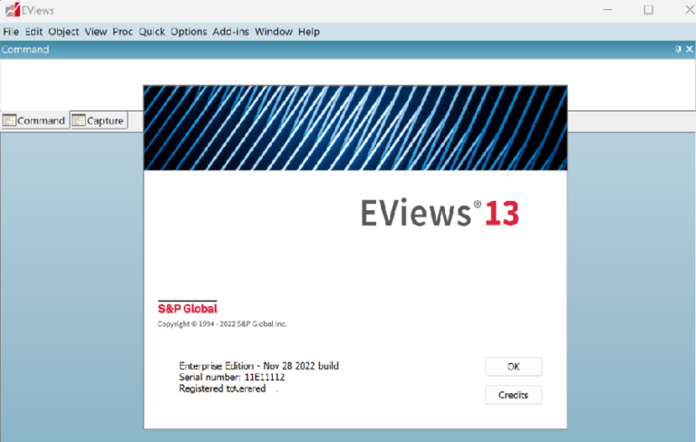 计量经济学软件 EViews 13 安装激活教程