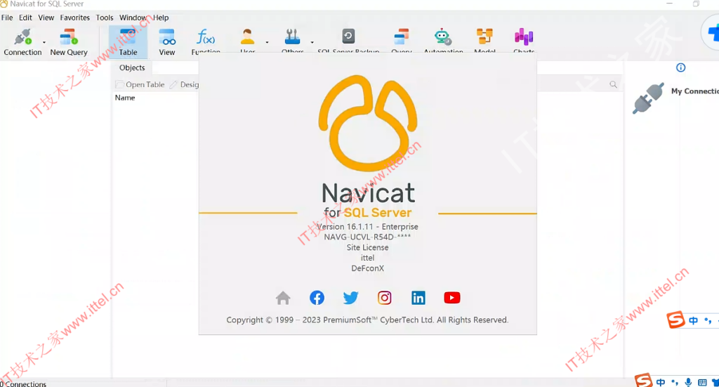数据库管理开发工具 Navicat for SQL Server 16.1.11破解版