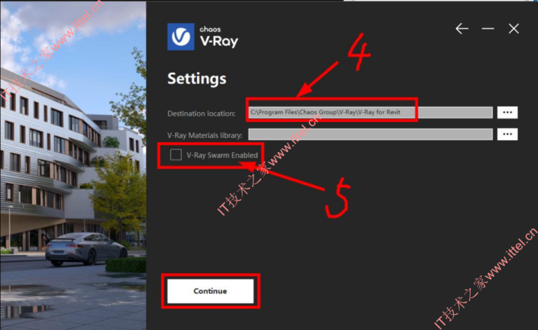 Vray6.0 for Revit 2019-2023 安装教程+中文汉化补丁