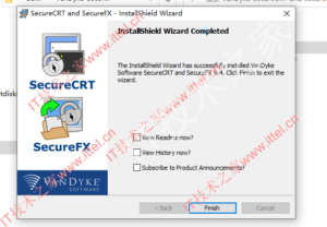 终端仿真软件VanDyke SecureCRT+SecureFX v9.4.0安装激活教程