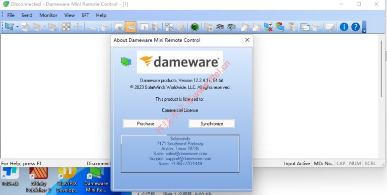 远程控制软件DameWare Mini Remote Control v12.2.4.11破解版