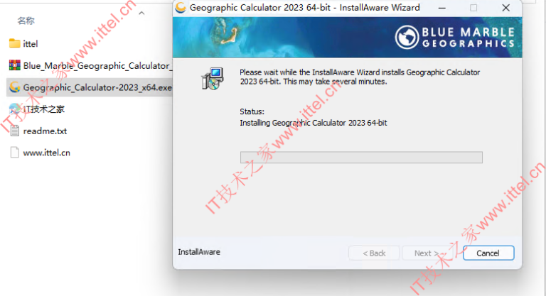 地理测量软件Blue Marble Geographic Calculator 2023安装教程