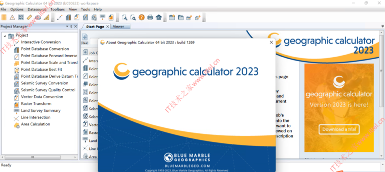 地理测量软件Blue Marble Geographic Calculator 2023安装教程