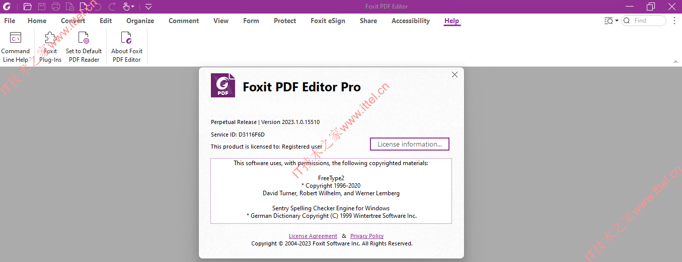 福昕高级PDF编辑器Foxit PDF Editor PRO 2023.1.0 中文完整版&绿色精简版