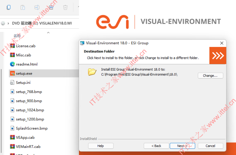 虚拟建模和仿真平台ESI Visual-Environment 18.0安装激活教程（许可完整版）