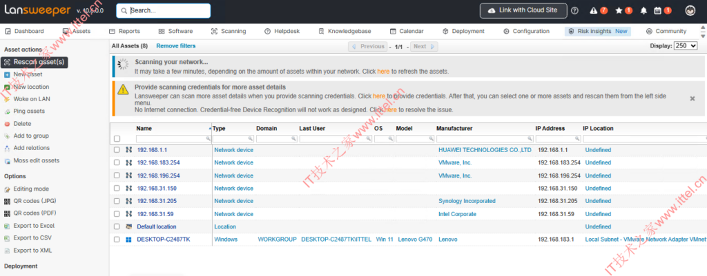 LanSweeper V10.6+ 许可证激活码