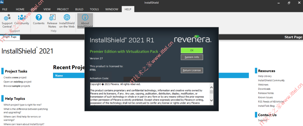 InstallShield Premier Edition 2021 R1 v27.0 安装激活教程