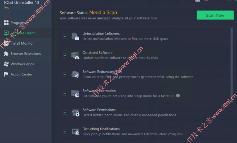 软件卸载工具 IObit Uninstaller Pro v13.0.0.13 中文绿色便携版