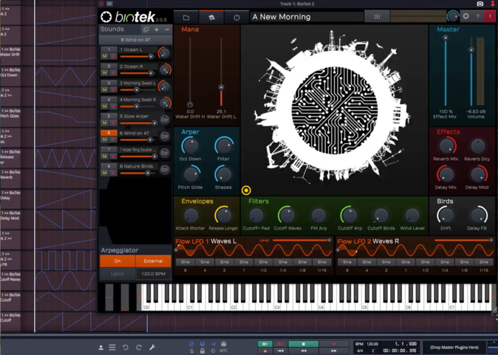音效合成器 Tracktion Software BioTek 2 v2.3.3安装激活教程