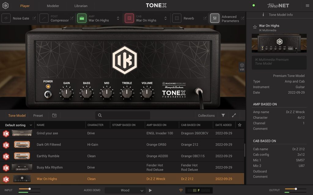 智能吉他音效插件IK Multimedia Tonex Max v1.2.2 R2R 安装激活教程