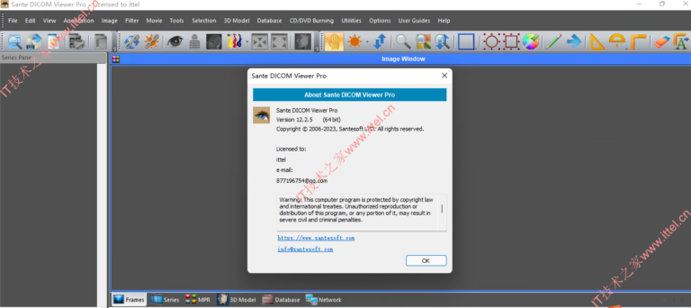 医学影像查看器 Sante DICOM Viewer Pro v12.2.5 安装激活教程