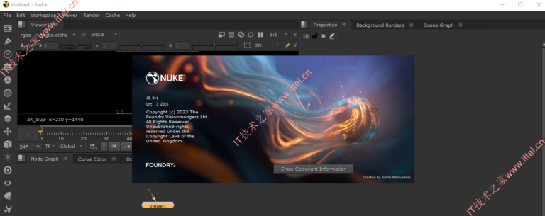The Foundry Nuke Studio 15.0v1 安装激活详细图文教程