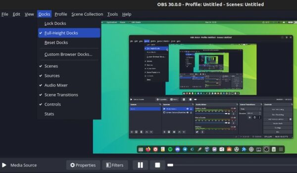 开源跨平台直播推流与录制软件OBS Studio 30.0 正式版（Win+Mac）