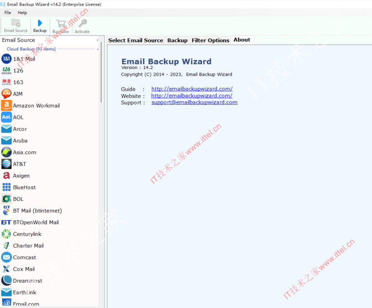 邮件备份软件 Email Backup Wizard v14.2 安装教程+激活码