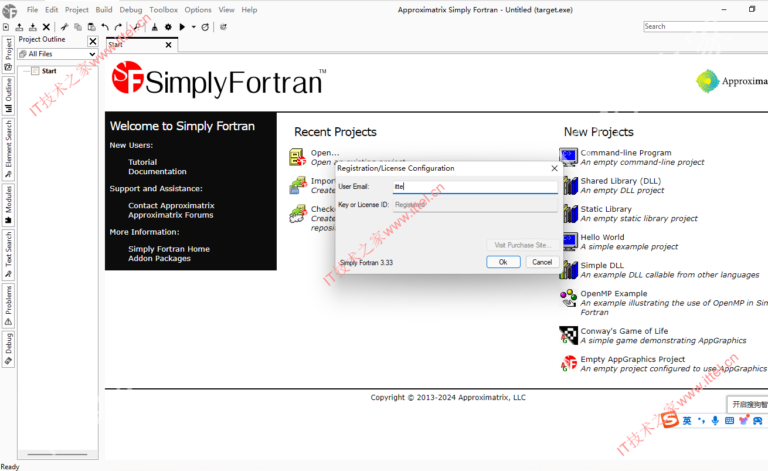 Approximatrix Simply Fortran 3.36 安装教程