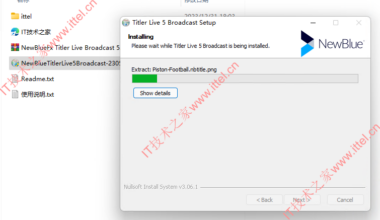 NewBlueFx Titler Live Broadcast 5.6中文版+安装教程