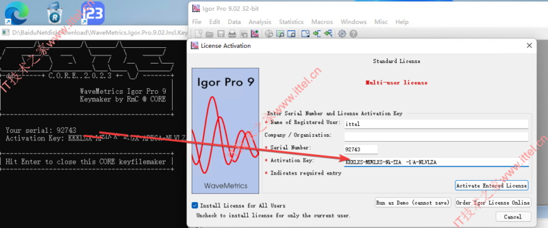 WaveMetrics Igor Pro 9.0.2安装教程