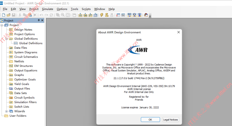 NI AWR Design Environment 22.1 安装教程