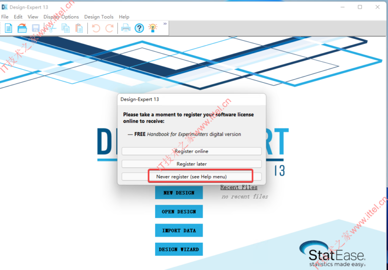 Design Expert 13.0 安装激活教程
