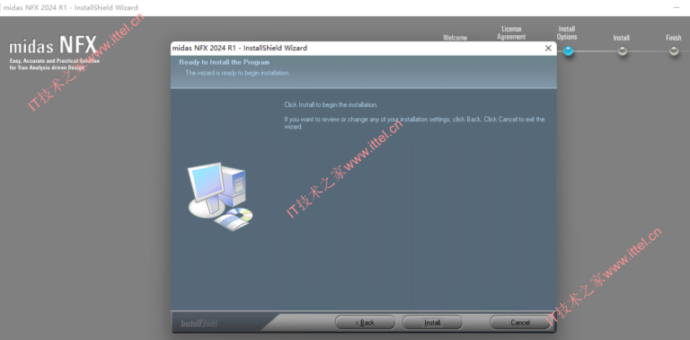 midas NFX 2024 R1 简体中文版+安装激活教程