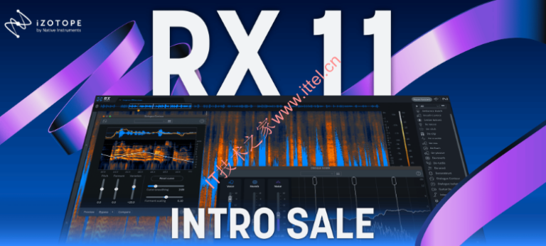 音频修复插件 iZotope RX 11 Audio Editor Advanced v11.0.1直装版