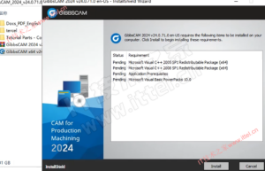数控加工软件 GibbsCAM 2024 v25.0.38 附安装教程