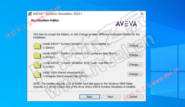 AVEVA Dynamic Simulation 2023.1 图文安装教程（附安装包）