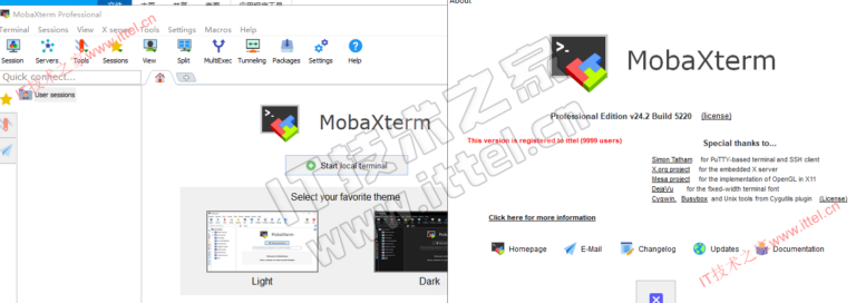 增强型远程工具 MobaXterm Pro v24.2 官方便携版+中文绿色汉化版