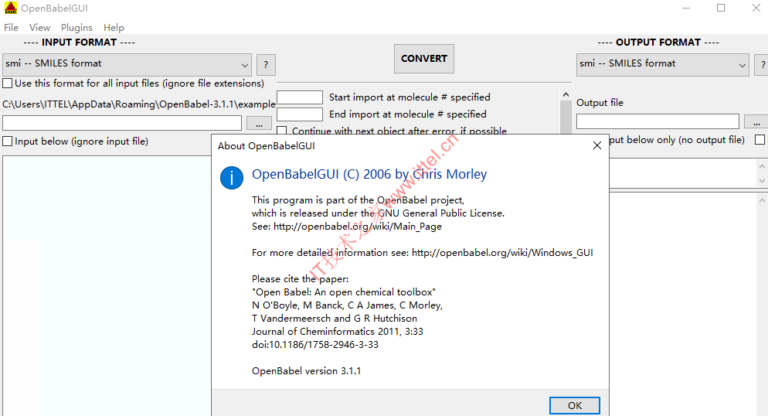 Open Babel v3.1.1 下载安装教程—蛋白结构类型转化工具openbabel转换mol2