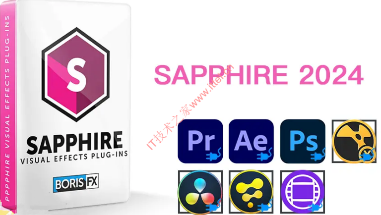 Boris FX Sapphire 2024中文版（蓝宝石）for Pr&Ae 安装教程