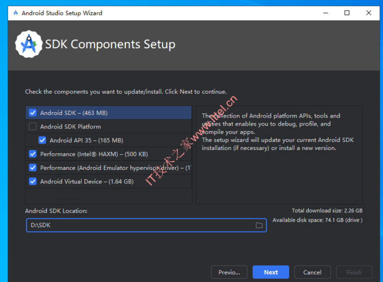 Android Studio 2024.1下载+安装教程