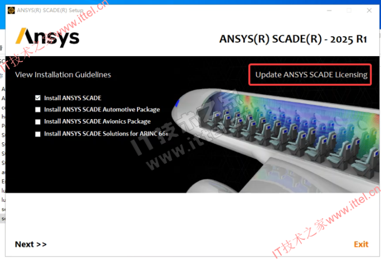 ANSYS SCADE 2025 R2 详细安装教程+许可证