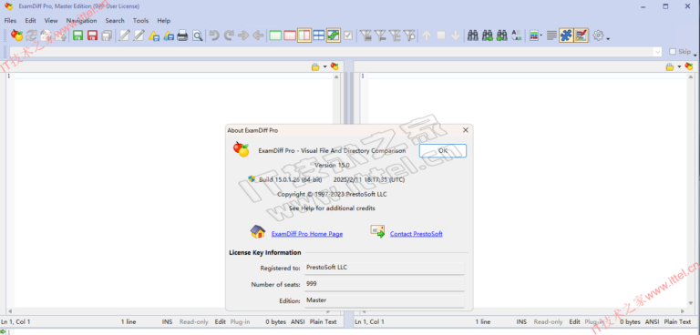 可视化文件和目录比较工具 ExamDiff Pro v15.0.1中文绿色便携版