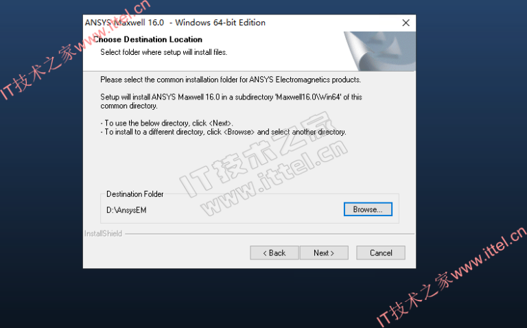 电磁仿真工具 Ansoft Maxwell v16 安装教程