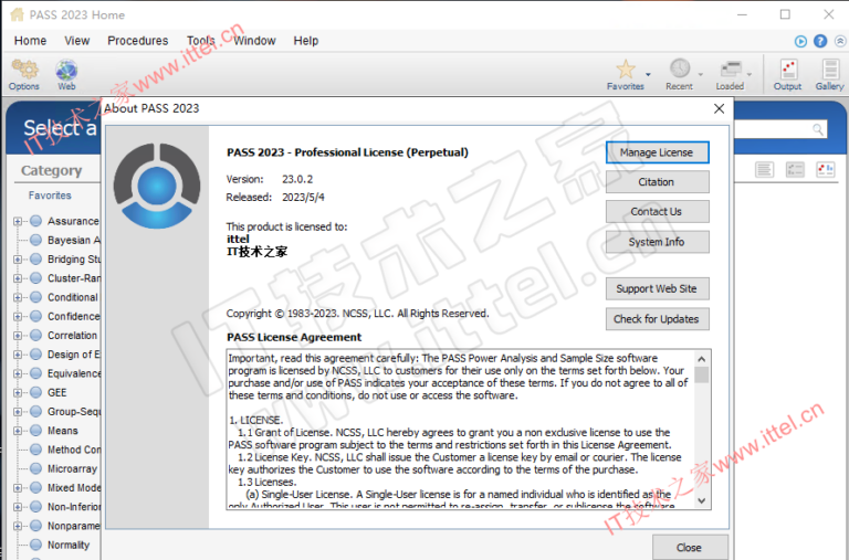 NCSS PASS Professional 2023 v23.0.2 安装教程