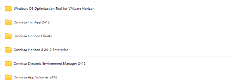 Omnissa Horizon 8 2412 (8.14)下载 - 虚拟桌面基础架构 (VDI) 和应用软件
